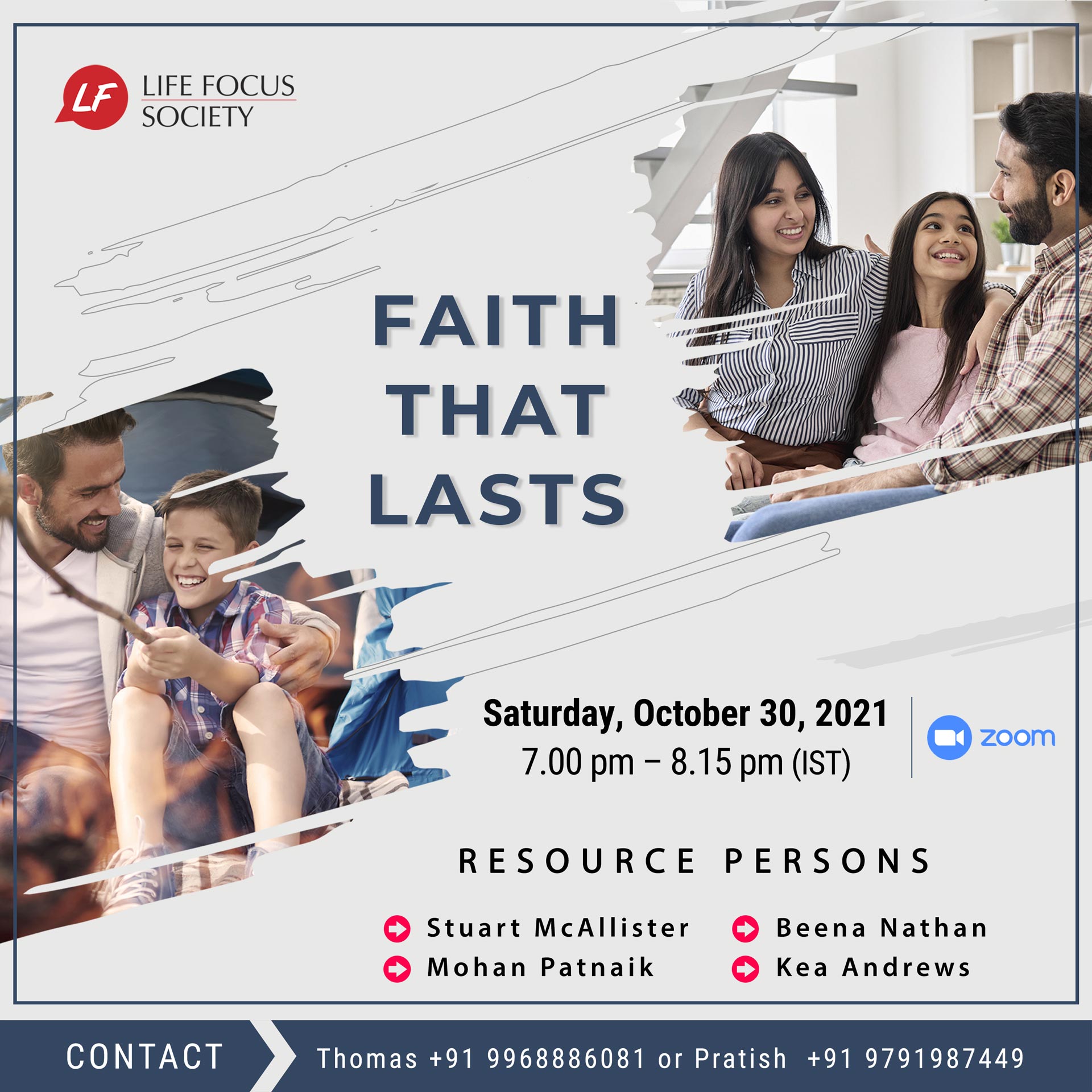 ATQ Registration - Life Focus Society