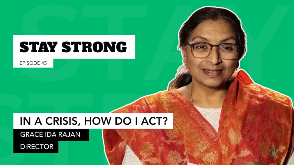 In a crisis, how do I act? - Life Focus Society